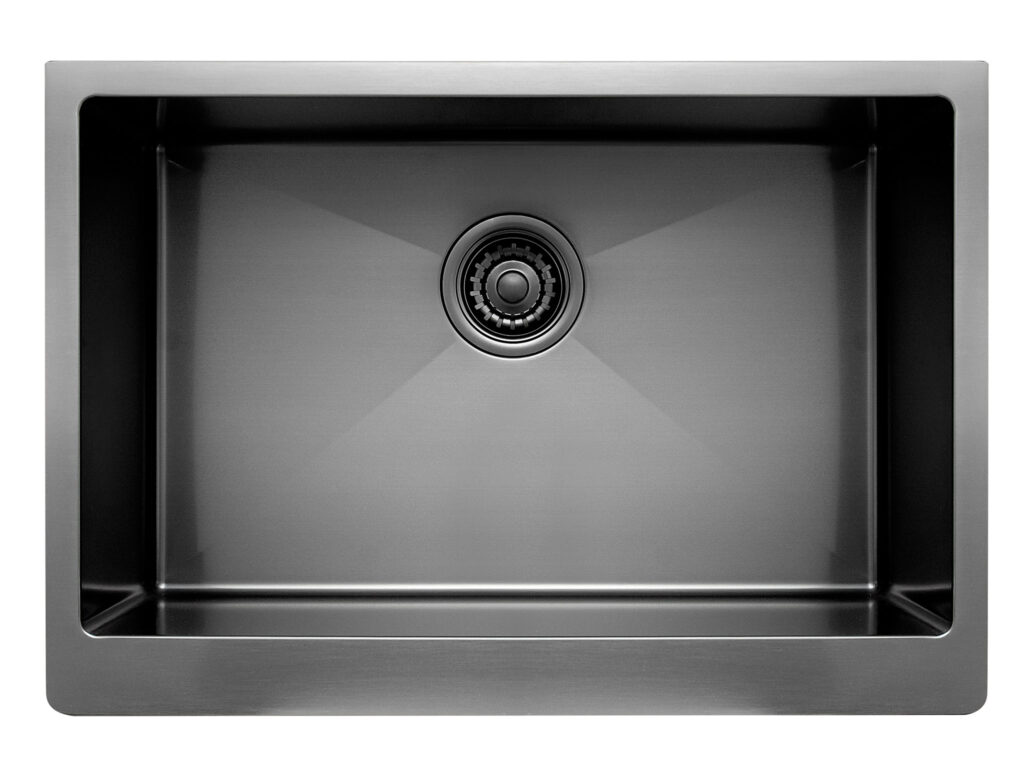 Cuba Farm 600X365X200mm (Semi Encaixe) FM 650 AllBlack SINK - SINK