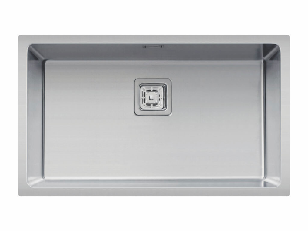 Cuba Inox Square Premium 700X400X200mm Escovado Embutir R15 4.1/2" SINK ...